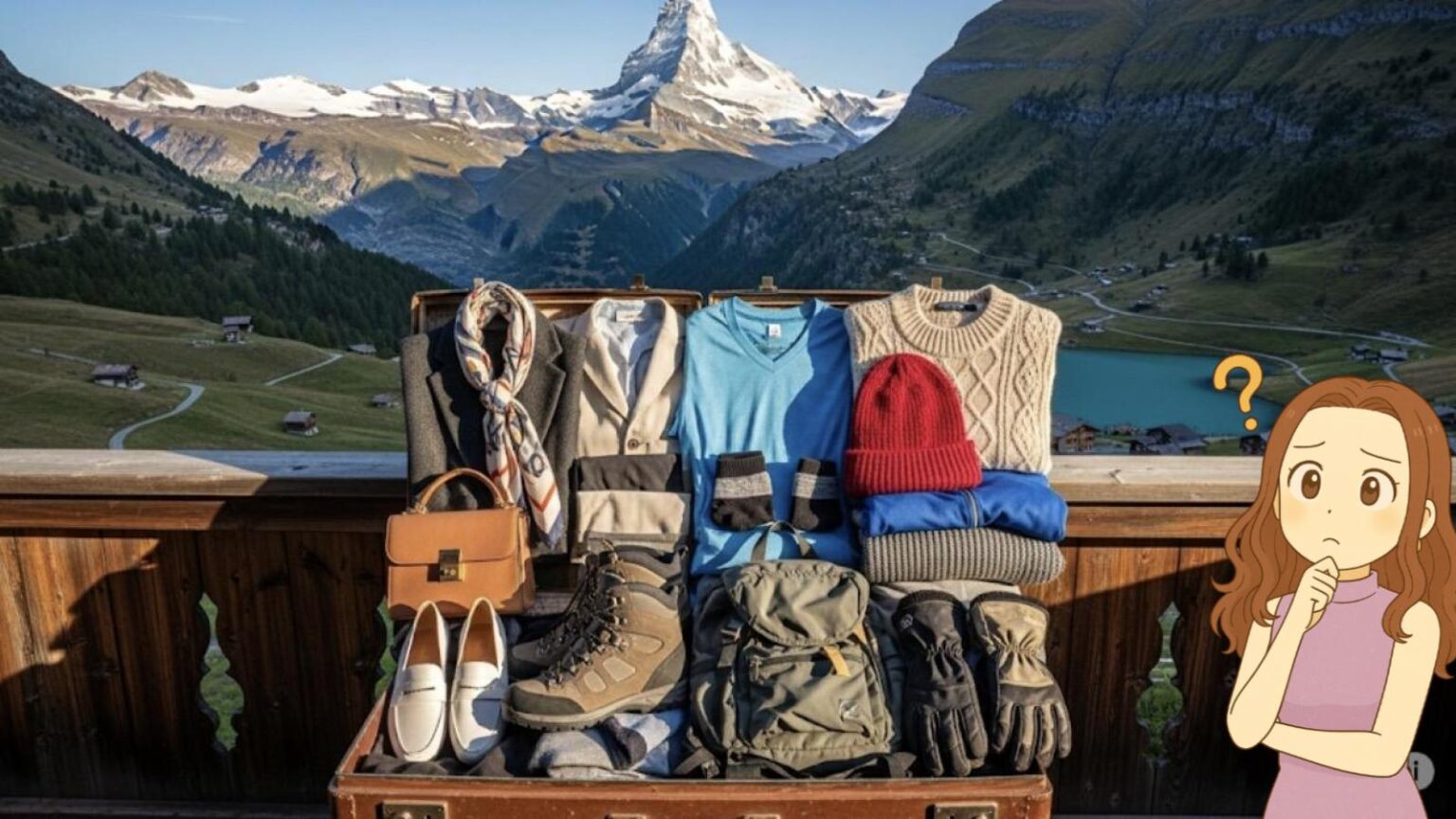 スイス旅行の服装ガイド｜季節とシーン別の選び方